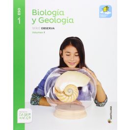 BIOLOGIA Y GEOLOGIA MOCHILA LIGERA SERIE OBSERVA 1 ESO SABER HACER - Especialistas en compra y ...