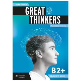 GREAT THINKERS B2+ Student's book 9781380044839 - Especialistas en compra y venta de libros de texto