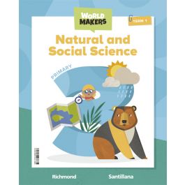 NATURAL & SOCIAL SCIENCE 3 PRIMARY STUDENT'S BOOK WORLD MAKERS - Especialistas en compra y venta ...