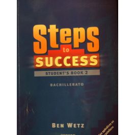 STEPS TO SUCCESS STUDENT'S BOOK 2. - Especialistas en compra y venta de ...